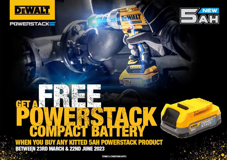 Dewalt DCD999H2T 18V XR Brushless Combi Drill With 2 x 5.0Ah Powerstack ...